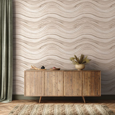 Tempaper Travertine Mural Wallpaper CM9095, Color: Neutral - JCPenney