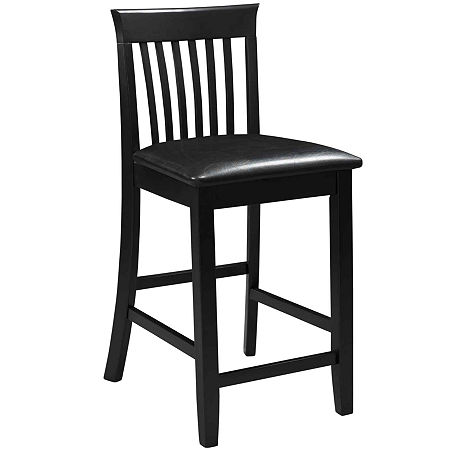 Click here for Wright Upholstered Barstool with Mission Back  One... prices