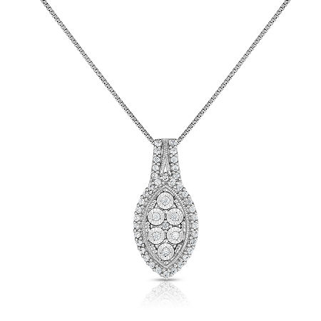 Click here for TruMiracle 1/4 CT.T.W. Natural Diamond Sterling SI... prices