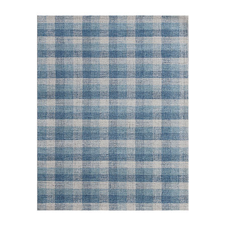 Click here for Amer Rugs Travelia Kae Plaid Hand Tufted Indoor Re... prices