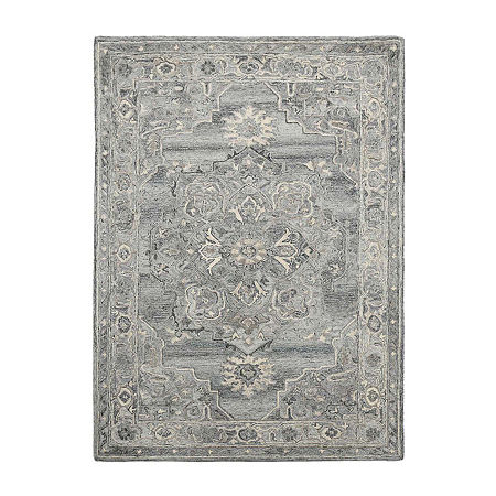 Click here for Amer Rugs Vermusia Medallion Hand Tufted Indoor Re... prices