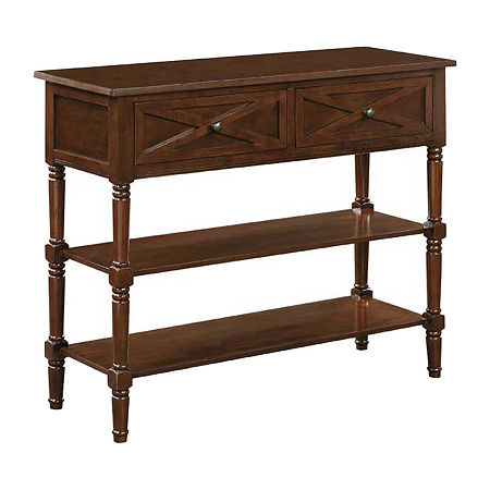 Click here for Country Living Room Collection 2-Drawer Console Ta... prices