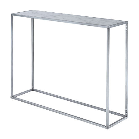 Gold Coast Console Table - Silver-Tone