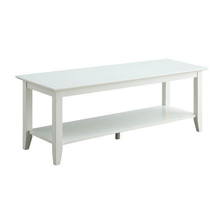 Click here for American Heritage Coffee Table with Shelf  One Siz... prices