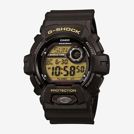 Click here for Casio Mens Black Strap Watch G-8900-1cr  One Size prices
