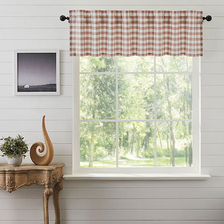 Click here for Rod Pocket Tailored Valance  One Size  Brown prices