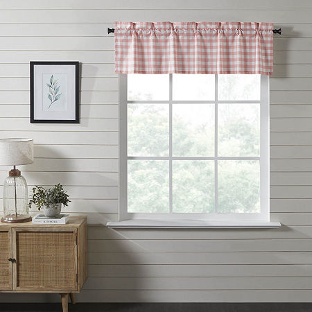 Click here for Rod Pocket Tailored Valance  One Size  Pink prices