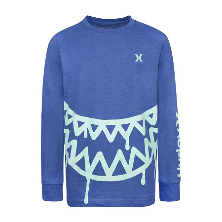 Click here for Hurley Big Kid Boys Round Neck Long Sleeve Regular... prices