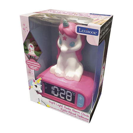Click here for Lexibook Unicorn Alarm Clock With Night Light Elec... prices