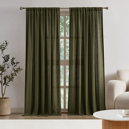 Click here for Brooklyn Loom Flax Linen Rod Pocket Light-Filterin... prices