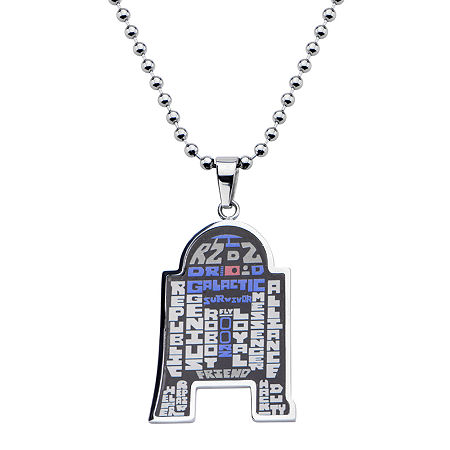 Click here for Star Wars R2-D2 Mens Stainless Steel Pendant Neckl... prices