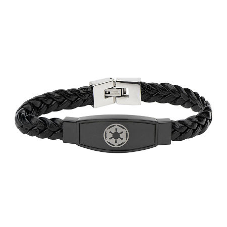 Click here for Star Wars Imperial Crest Mens Stainless Steel Brac... prices