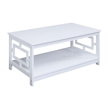Click here for Town Square Coffee Table  One Size  White prices