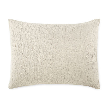 Click here for Linden Street Addison Pillow Sham  One Size  Beige prices