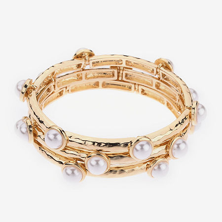 Click here for Bijoux Bar Gold Tone Womens 3-pc. Bracelet Set  On... prices