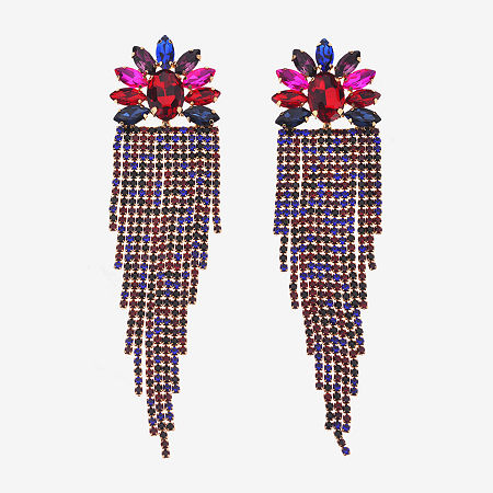Click here for Bijoux Bar Gold Tone Womens Drop Earrings  One Siz... prices