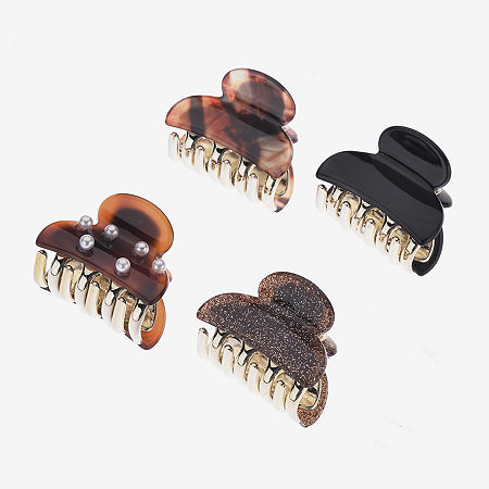 Click here for Bijoux Bar 4-pc. Hair Clip  One Size  Multiple Col... prices