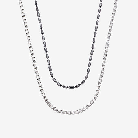 Click here for Mens 2-pc. Necklace Set  One Size prices