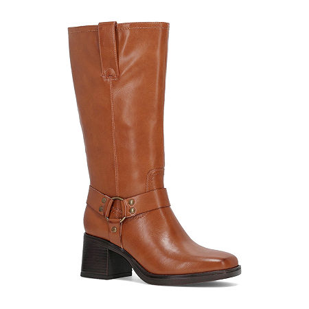 Click here for Frye and Co. Womens Nica Stacked Heel Motorcycle B... prices