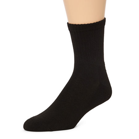 Click here for Arizona Mens 3 Pair Crew Socks  10-13  Black prices