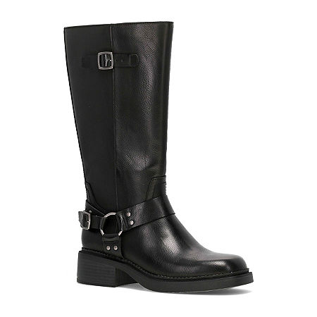 Click here for Frye and Co. Womens Maeve Stacked Heel Motorcycle... prices