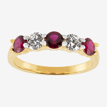 Click here for Womens 4MM Lab Created Gemstone & 1/2 CT. T.W. Lab... prices