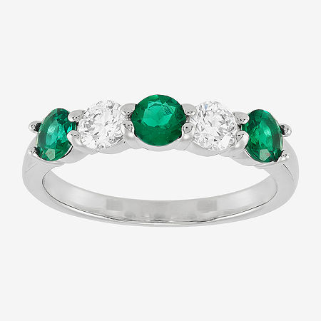 Click here for Womens 4MM Lab Created Gemstone & 1/2 CT. T.W. Lab... prices