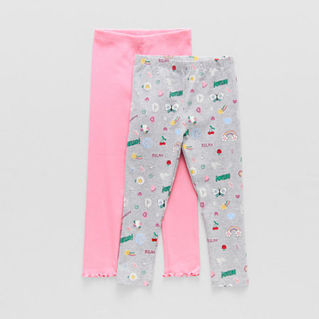 Click here for Okie Dokie Toddler & Little Girls Skinny 2-pc. Ful... prices