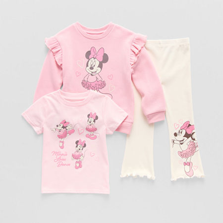 Click here for Toddler Girls 3-pc. Minnie Mouse Legging Set  4t... prices