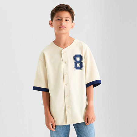 Click here for Thereabouts Jersey Little & Big Kid Boys Crew Neck... prices