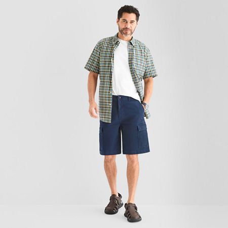 Click here for St. Johns Bay Mens 10 Stretch Fabric Cargo Short... prices