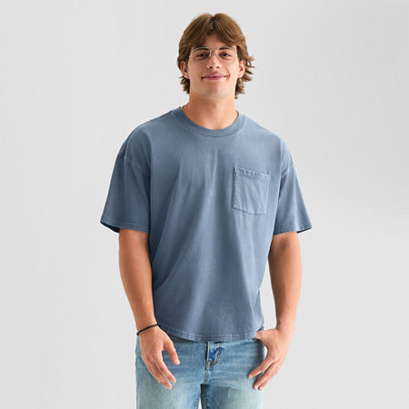Click here for Arizona Mens Curved Hem Boxy Fit T-Shirt  Medium... prices