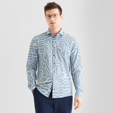 Click here for J. Ferrar Ultra Comfort Mens Long Sleeve Regular F... prices