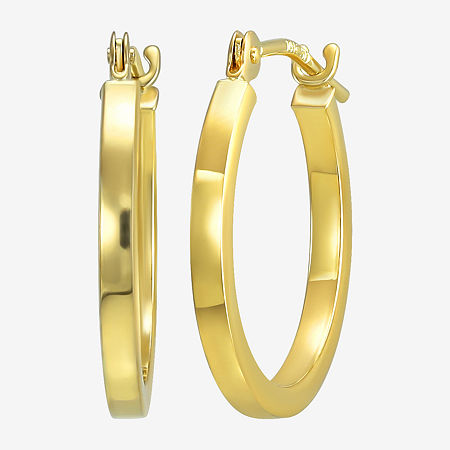 Click here for Womens 14K Gold Hoop Earrings  One Size  Yellow prices