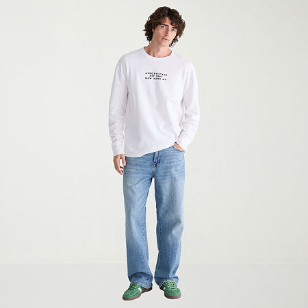 Click here for AEROPOSTALE Mens Baggy Fit Jean  38 32  Blue prices
