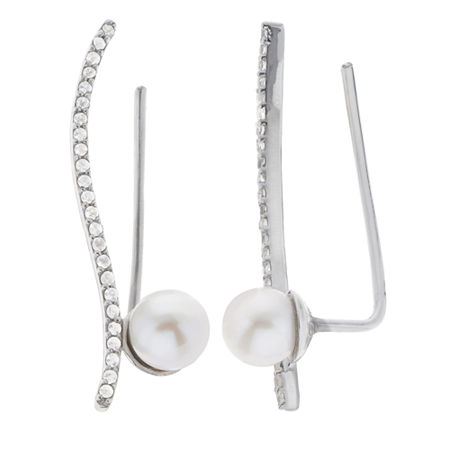 Click here for 5.5-6Mm Cultured Freshwater Pearl And Genuine Whit... prices
