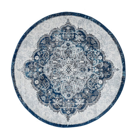 Click here for Alexandria 5 Medallion Indoor Round Area Rug  One... prices