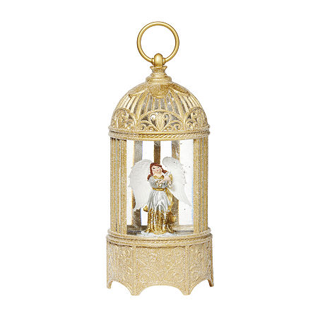 Click here for Roman 10.2in Led Swirl Birdcage Christmas Tabletop... prices