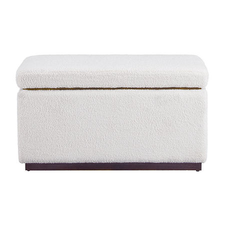 Click here for Berlinda Sherpa Rectangular Storage Ottoman  One S... prices