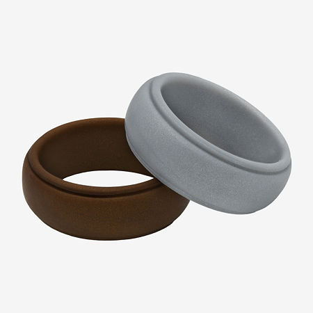 Click here for Silver Reflections Womens Silicone Ring Set  7 prices