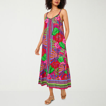 Click here for Sam And Jess Womens Sleeveless Floral Maxi Dress... prices