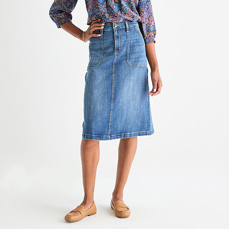 Click here for St. Johns Bay Womens Tall A-Line Skirt  18 Tall  B... prices