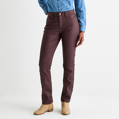 Click here for St. Johns Bay Tall Womens Mid Rise Straight Leg Co... prices