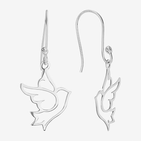 Click here for Silver Treasures Womens Sterling Silver Drop Earri... prices