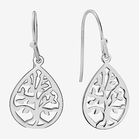 Click here for Silver Treasures Tree Womens Sterling Silver Drop... prices