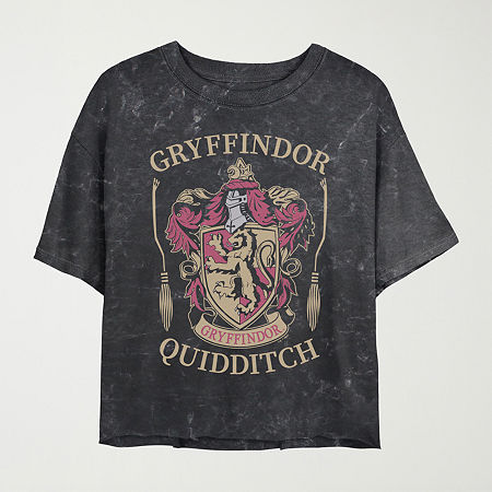 Click here for Harry Potter Gryffindor Quidditch Cropped Tee Wome... prices