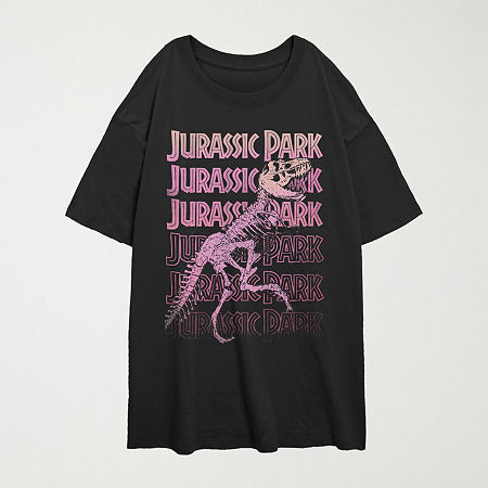 Click here for Jurassic Park Tee Womens Crew Neck Short Sleeve Ju... prices