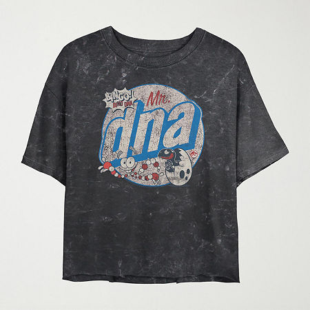 Click here for Jurassic World Mr Dna Tee Womens Juniors Crew Neck... prices