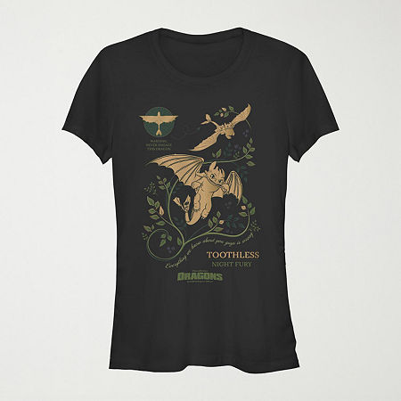 Click here for How To Train Your Dragon Tee Womens Juniors Crew N... prices