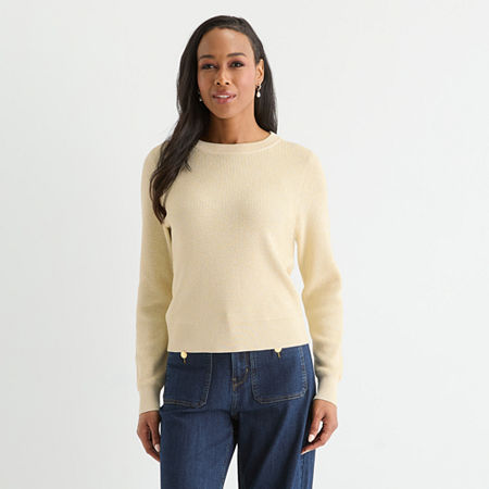Click here for Liz Claiborne Womens Crew Neck Long Sleeve Pullove... prices
